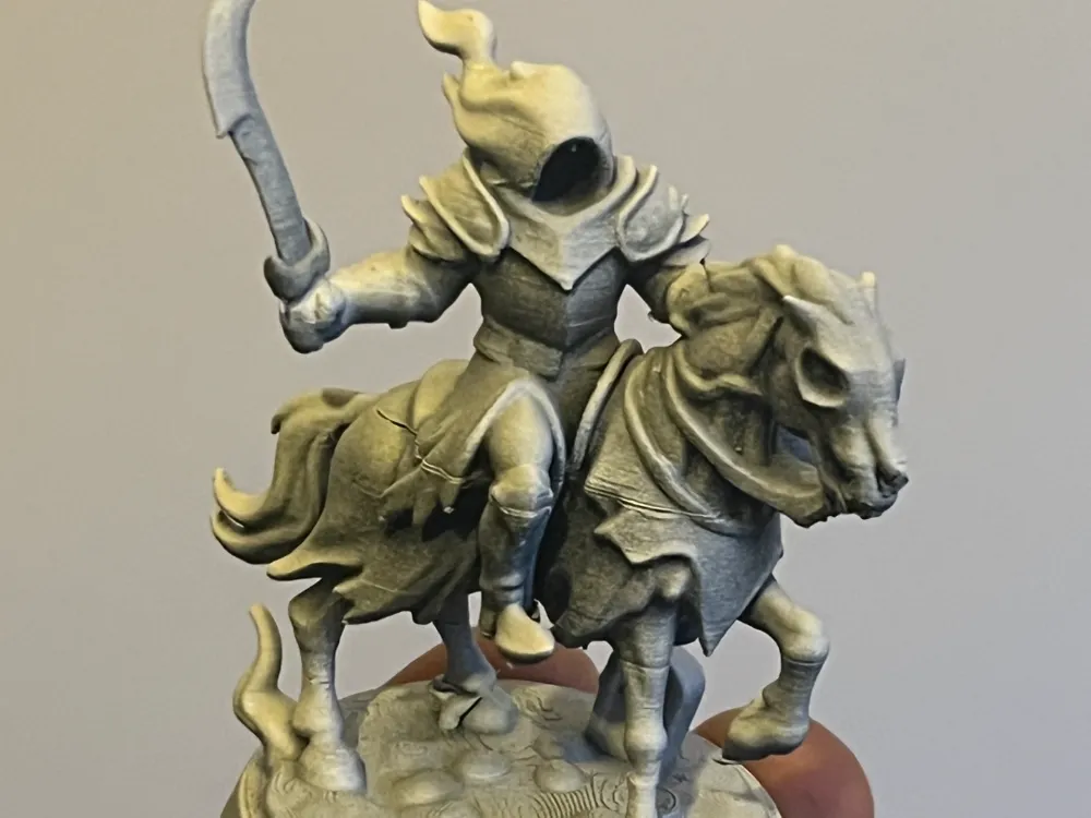 Faceless miniature Cavalier D&D by lagalerylab MakerWorld: Download ...