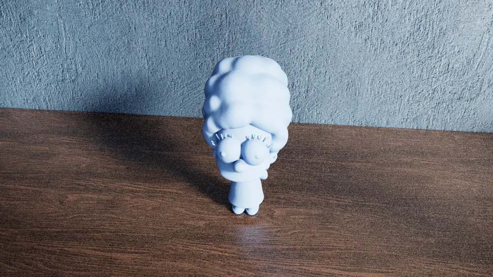 Chibi Marge Simpson - Free 3D Print Model - MakerWorld