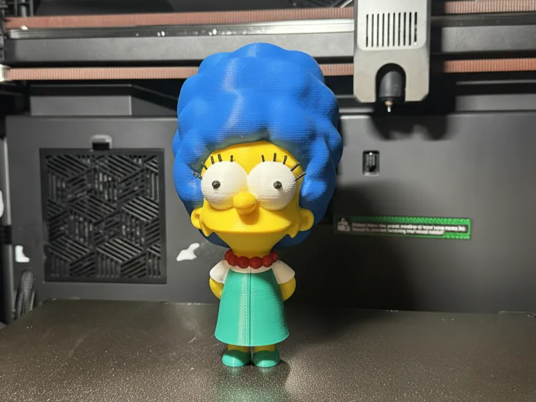Chibi Marge Simpson - Free 3D Print Model - MakerWorld