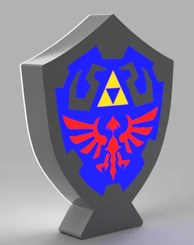 Hylian Shield Breath of the Wild by WillPrintsThings - MakerWorld