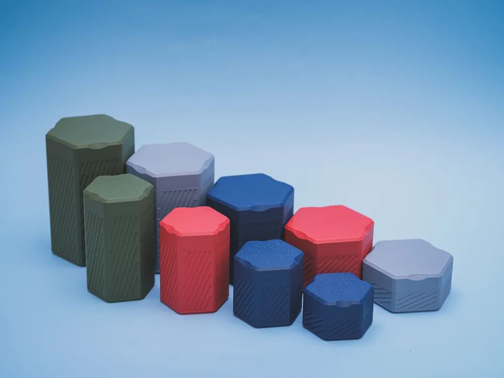 Hex Twist Lock Containers by KL Worx MakerWorld: Download Free 3D Models