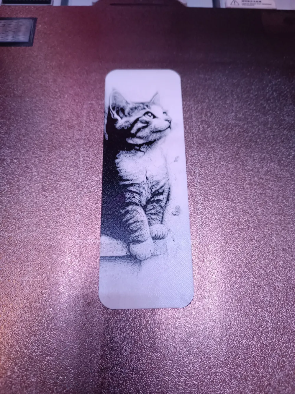 Kitten Bookmark by Atrus Design MakerWorld: Download Free 3D Models