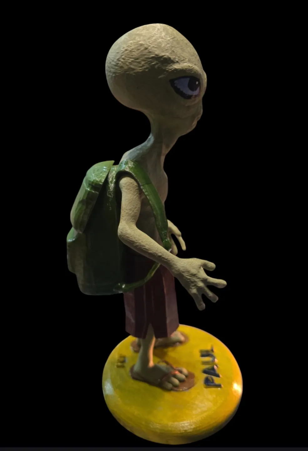 Paul the alien - Free 3D Print Model - MakerWorld