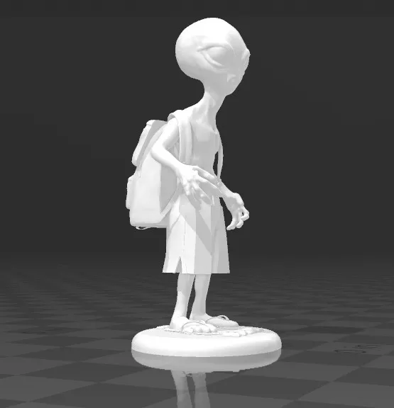 Paul the alien - Free 3D Print Model - MakerWorld