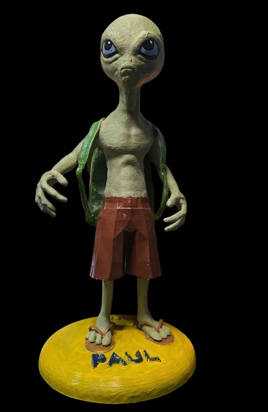 Paul the alien - Free 3D Print Model - MakerWorld