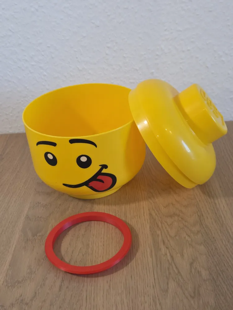 L E G O plug for head box - Clean. No more hole. - Free 3D Print Model ...