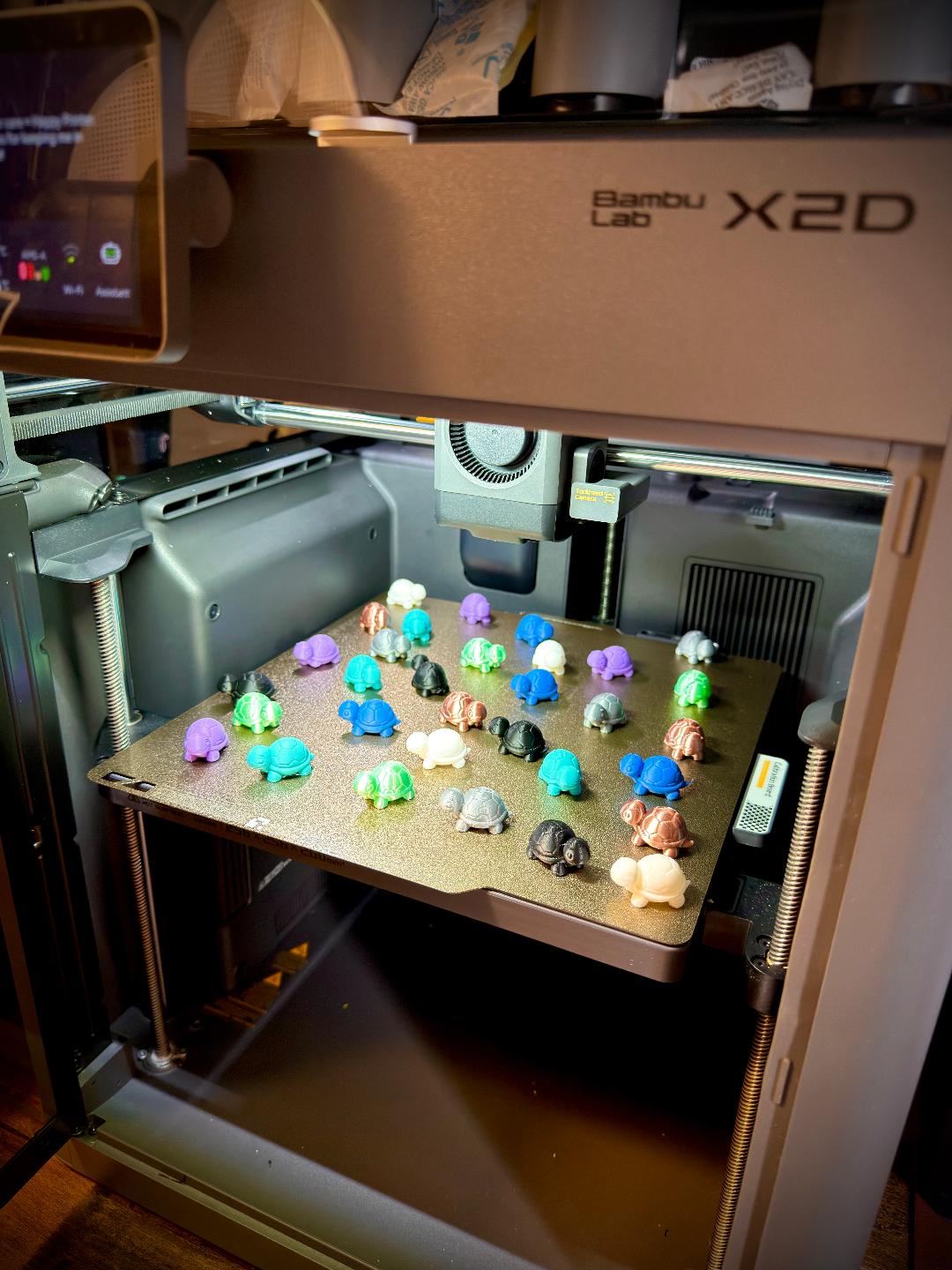 Tiny Happy Turtle – Tiny Shell, Big Smile Fast Fun - Free 3D Print ...