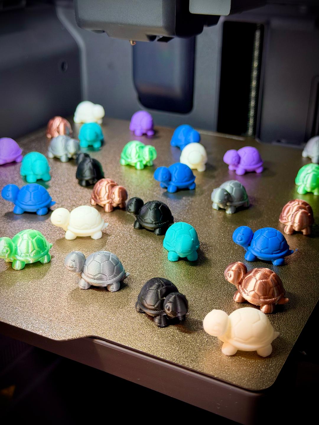 Tiny Happy Turtle – Tiny Shell, Big Smile Fast Fun - Free 3D Print ...