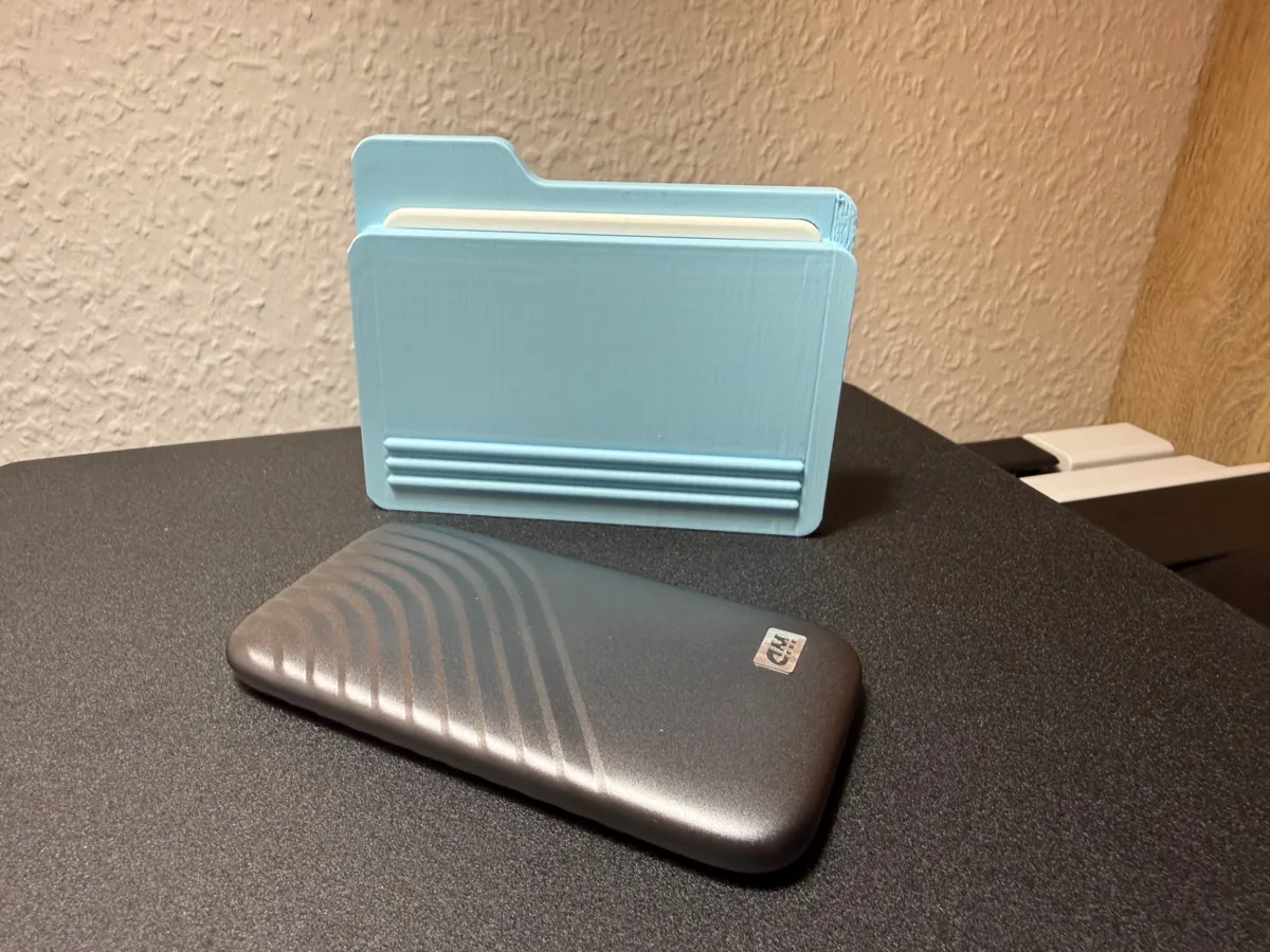Folder Cover for WD My Passport SSD - Free 3D Print Model - MakerWorld
