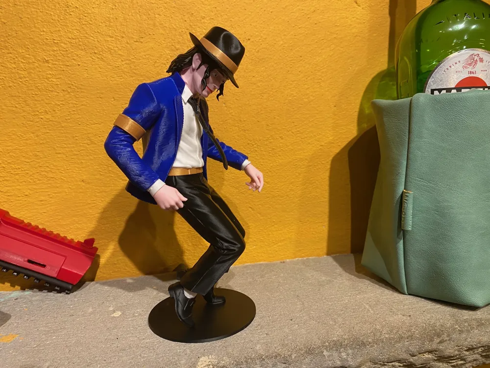 Michael Jackson - Free 3D Print Model - MakerWorld