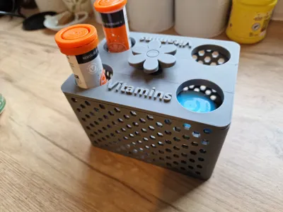 Vitamin Storage Container by Jacques.Grimm MakerWorld: Download Free 3D ...