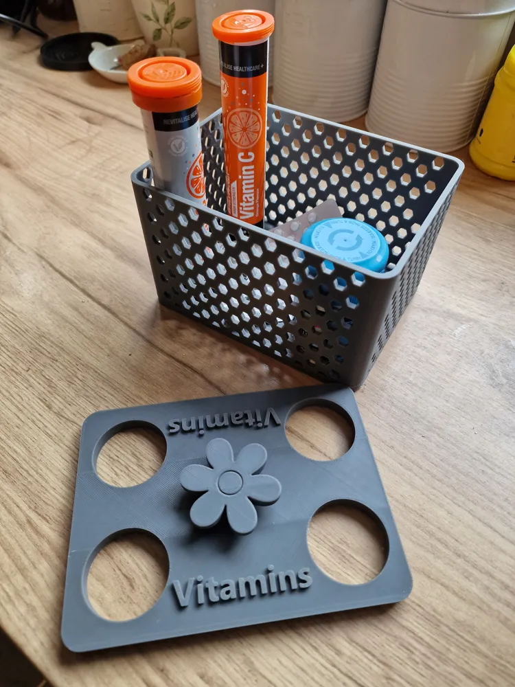 Vitamin Storage Container by Jacques.Grimm MakerWorld: Download Free 3D ...