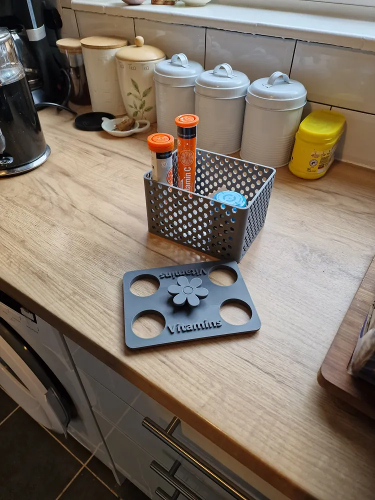Vitamin Storage Container by Jacques.Grimm MakerWorld: Download Free 3D ...