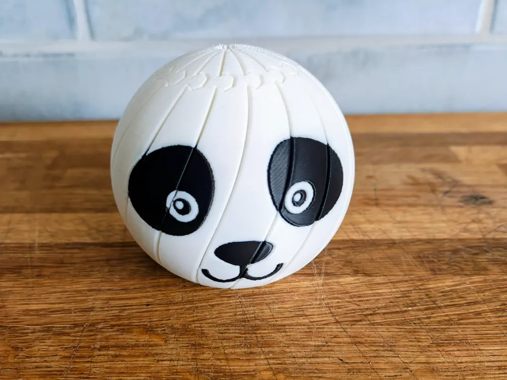 Panda Fidget Ball - Free 3D Print Model - MakerWorld