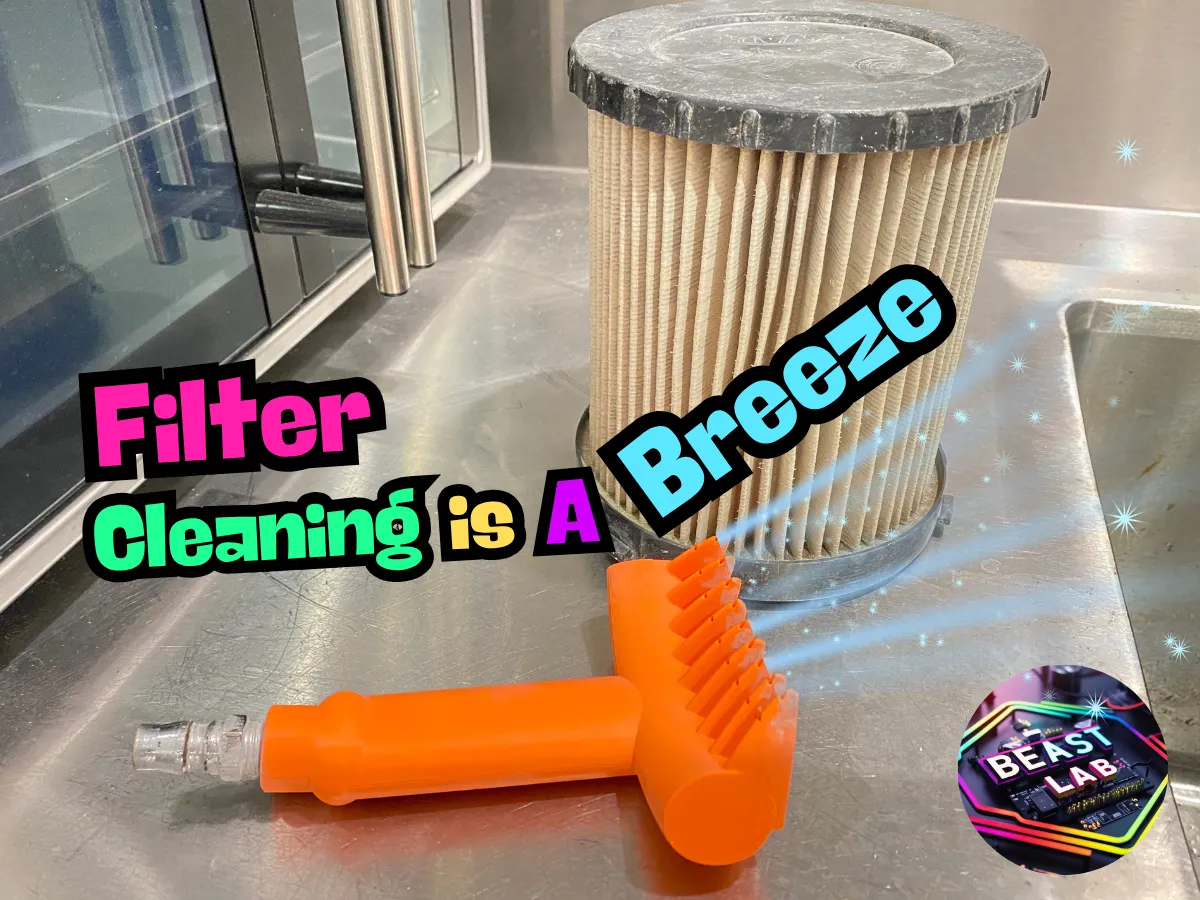 Workshop Dust Filter Blower Cleaner Hand Tool - Free 3D Print Model ...