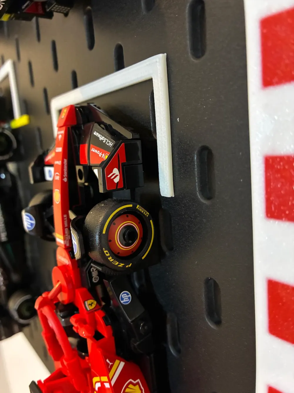 F1 Speed Champions Ikea SKÅDIS Mount by AM Design MakerWorld: Download ...