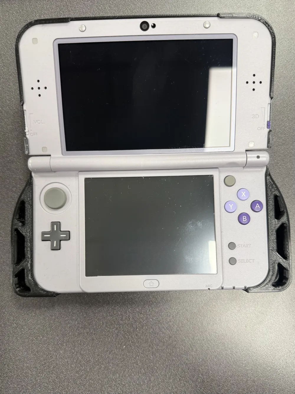 Fixed Size [New] 3DS XL Lid Shell W/ Camera Cutout - Free 3D Print ...