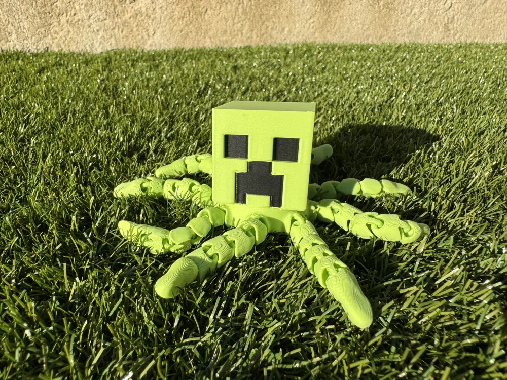 Creeptopus Minecraft Octopus by Paulies Prints MakerWorld: Download ...