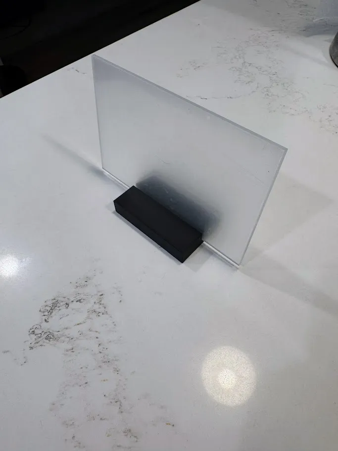 Customizable Sign Holder - Free 3D Print Model - MakerWorld