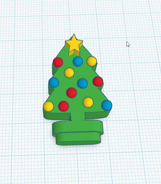 MICRO Christmas tree for p1s p1p x1 x1c by Keppo87 - MakerWorld