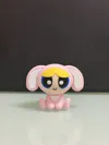 Powerpuff Girls, costume da coniglio di Bubbles (stampato a pezzi ...