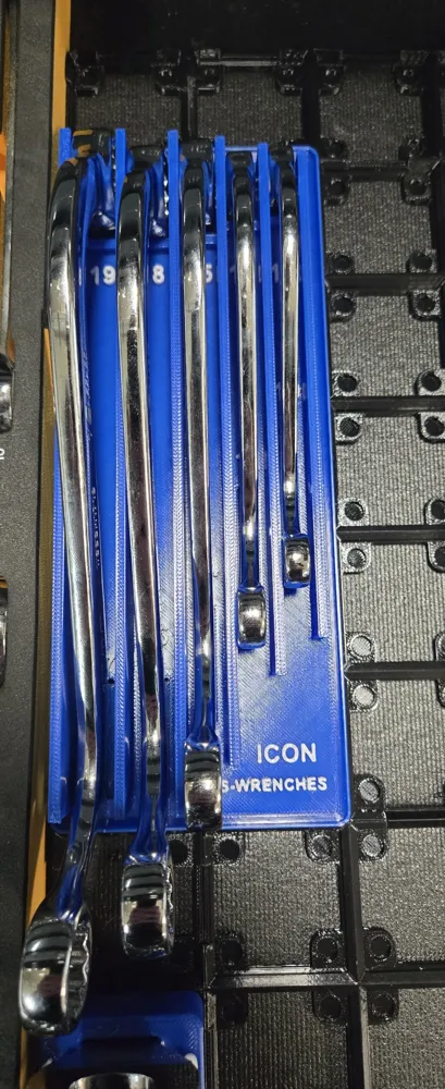 ICON S-Shaped Wrenches - Gridfinity - Free 3D Print Model - MakerWorld