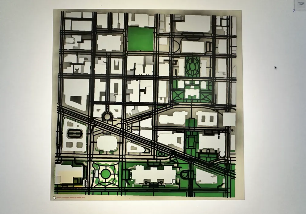 Topographic Map - Washington DC Segment by Neil MakerWorld: Download ...
