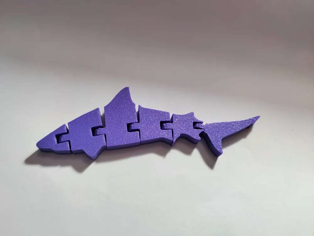 Articulated shark by vk3dprinting - MakerWorld