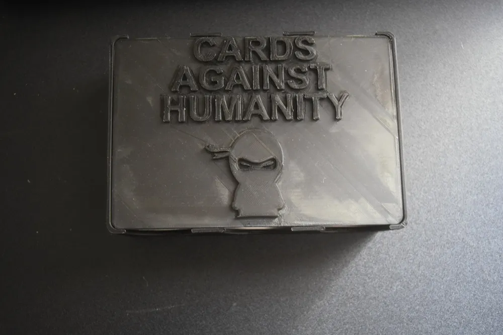 Cards Against Humanity Case - CAH / Cards Game Storage Box - CAH - Free ...