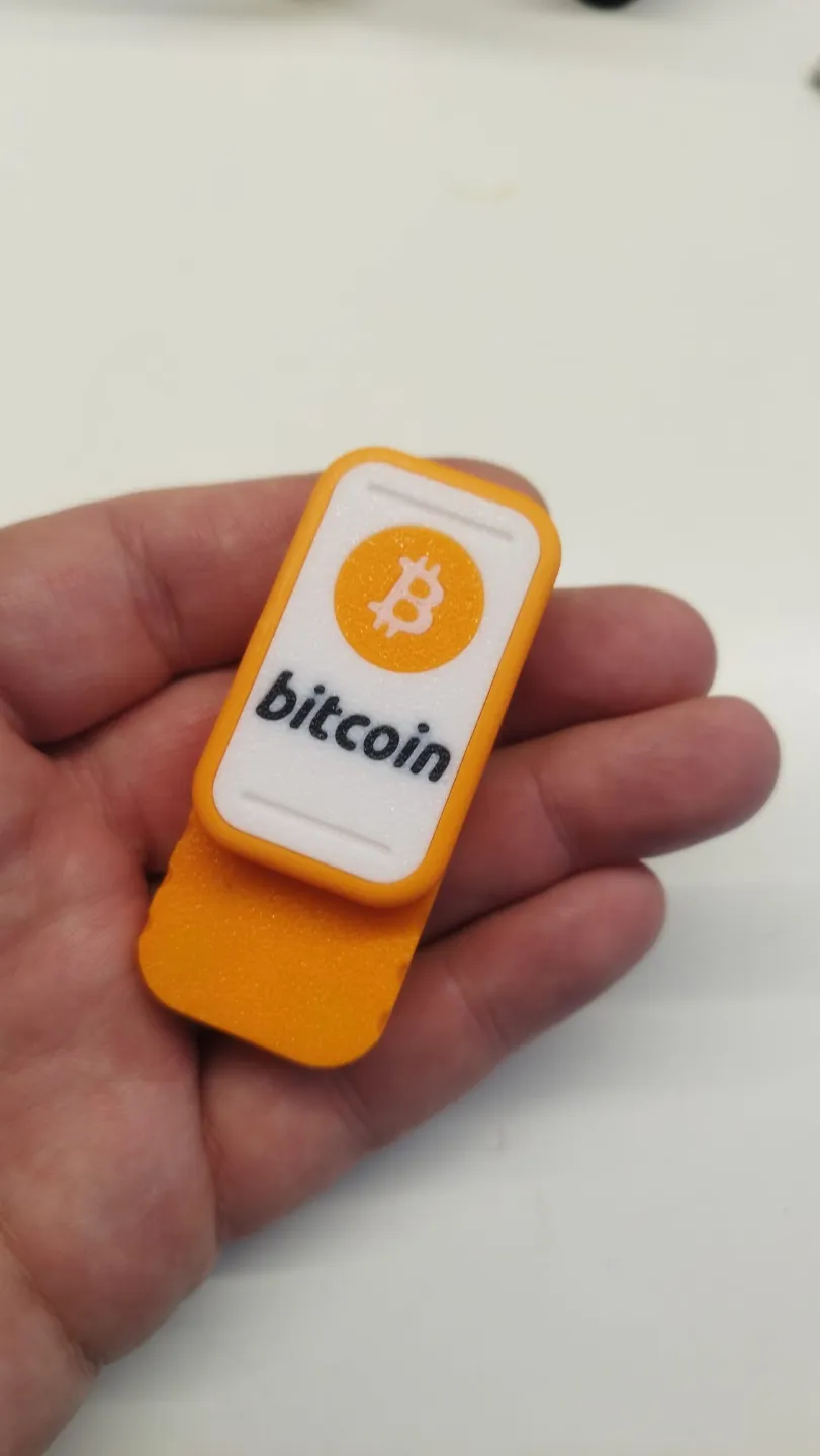 Fidget Slider Bitcoin by Oneho - MakerWorld