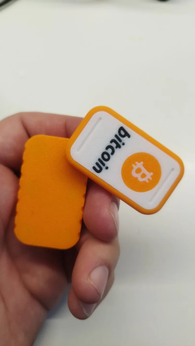 Fidget Slider Bitcoin by Oneho - MakerWorld