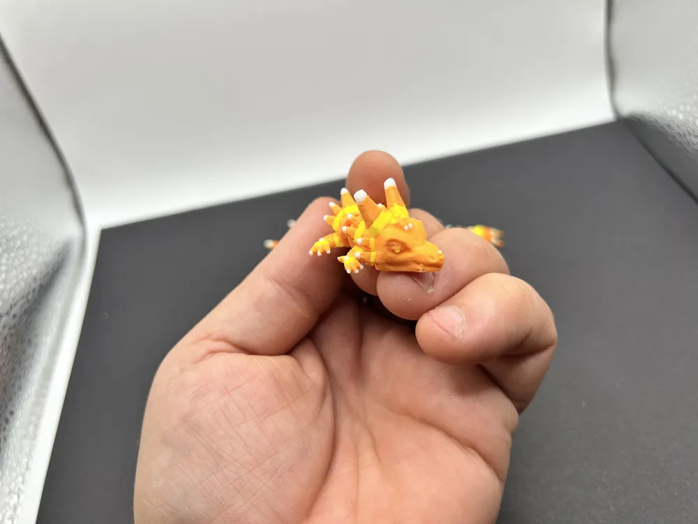 Snack-Size Candy Corn Dragon by Meyerhouse MakerWorld: Download Free 3D ...
