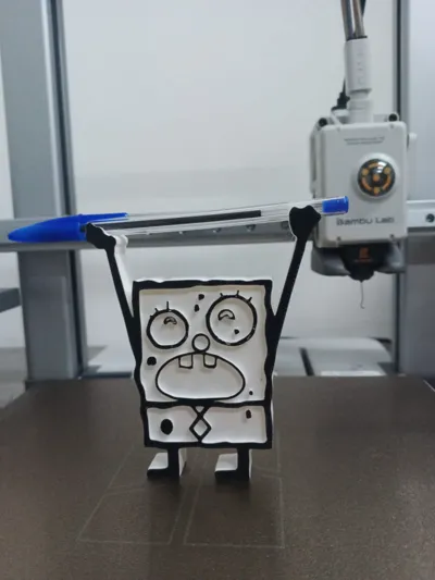Chico Trazo SpongeBob DoodleBob - Modelo de impresión 3D gratuito ...