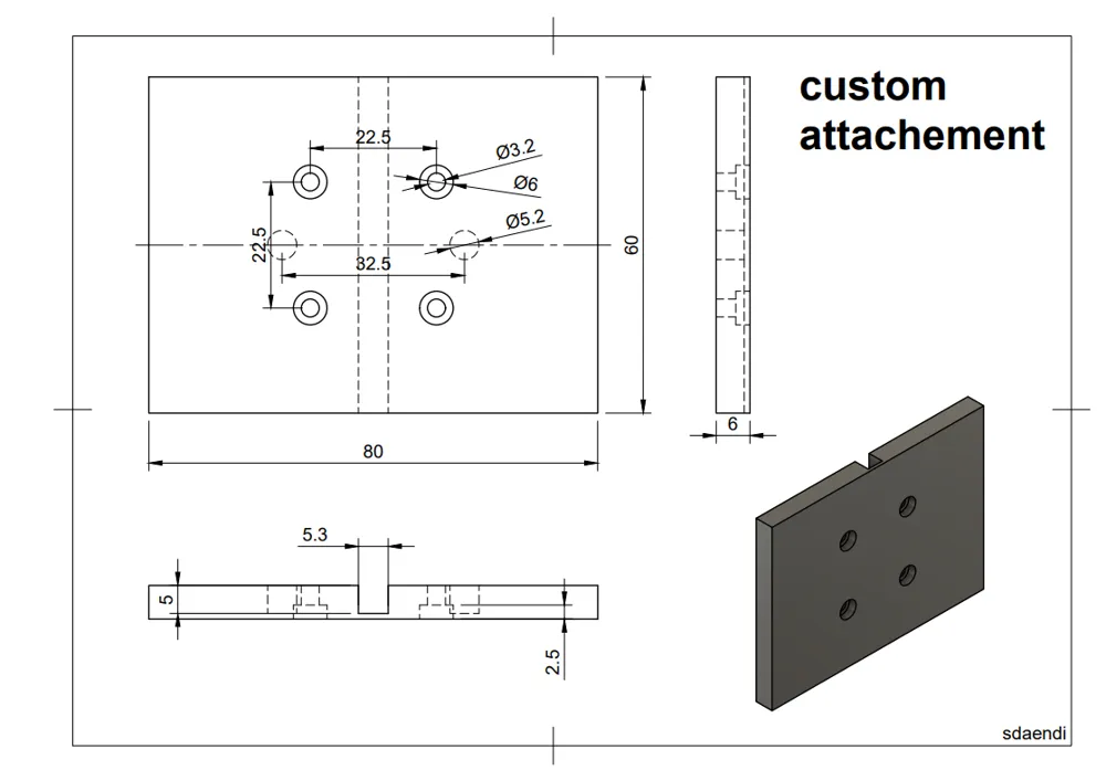 Multi-axis vice with interchangeable attachments. - Free 3D Print Model ...
