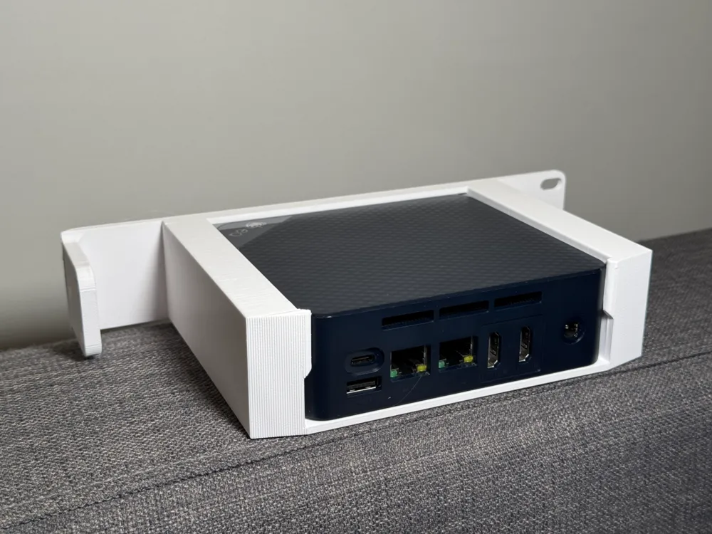 Mini PC Rack Mount Remixed by marcus604 MakerWorld: Download Free 3D Models