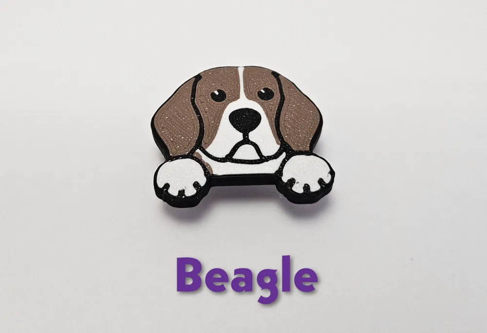 Beagle Crocs charm by Luke3D - MakerWorld