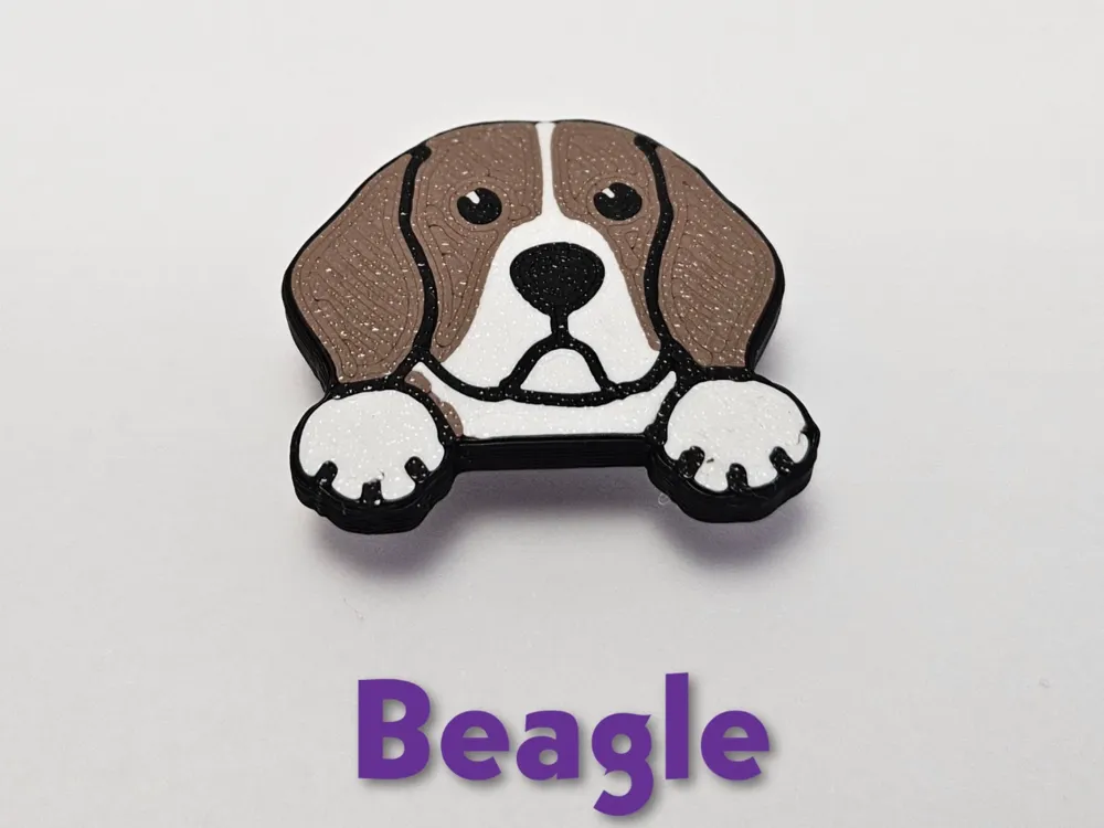 Beagle Crocs charm by Luke3D - MakerWorld