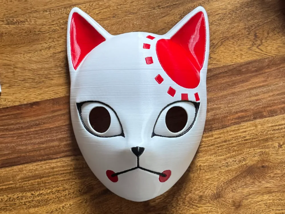 Tanjiro´s Mask - Free 3D Print Model - MakerWorld