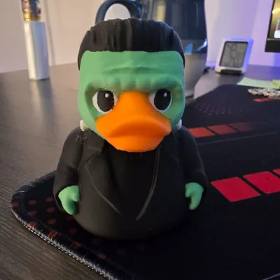 Frankenstein Rubber Ducky Toy Monster Figure by johnnyTbird MakerWorld ...