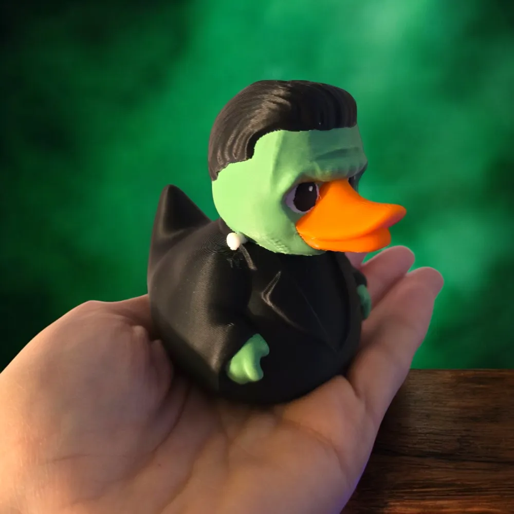 Frankenstein Rubber Ducky Toy Monster Figure by johnnyTbird MakerWorld ...