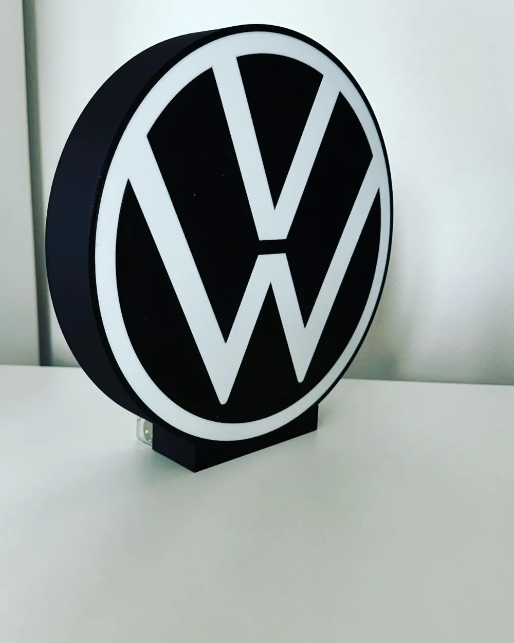 VW Volkswagen logo lightbox by MICHAL_3Dtisk - MakerWorld