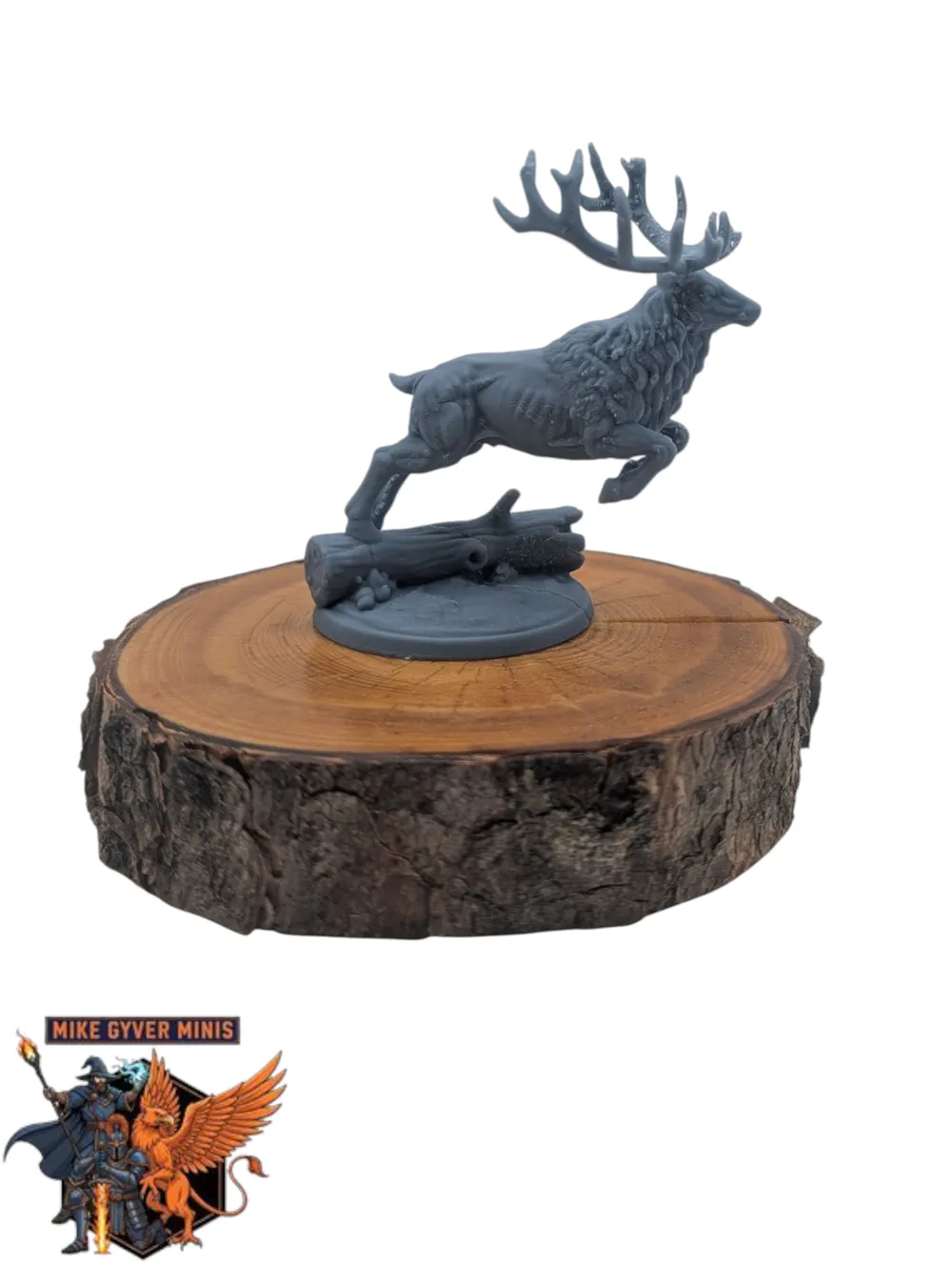 DnD TTRPG Great Stag Miniature - Free 3D Print Model - MakerWorld