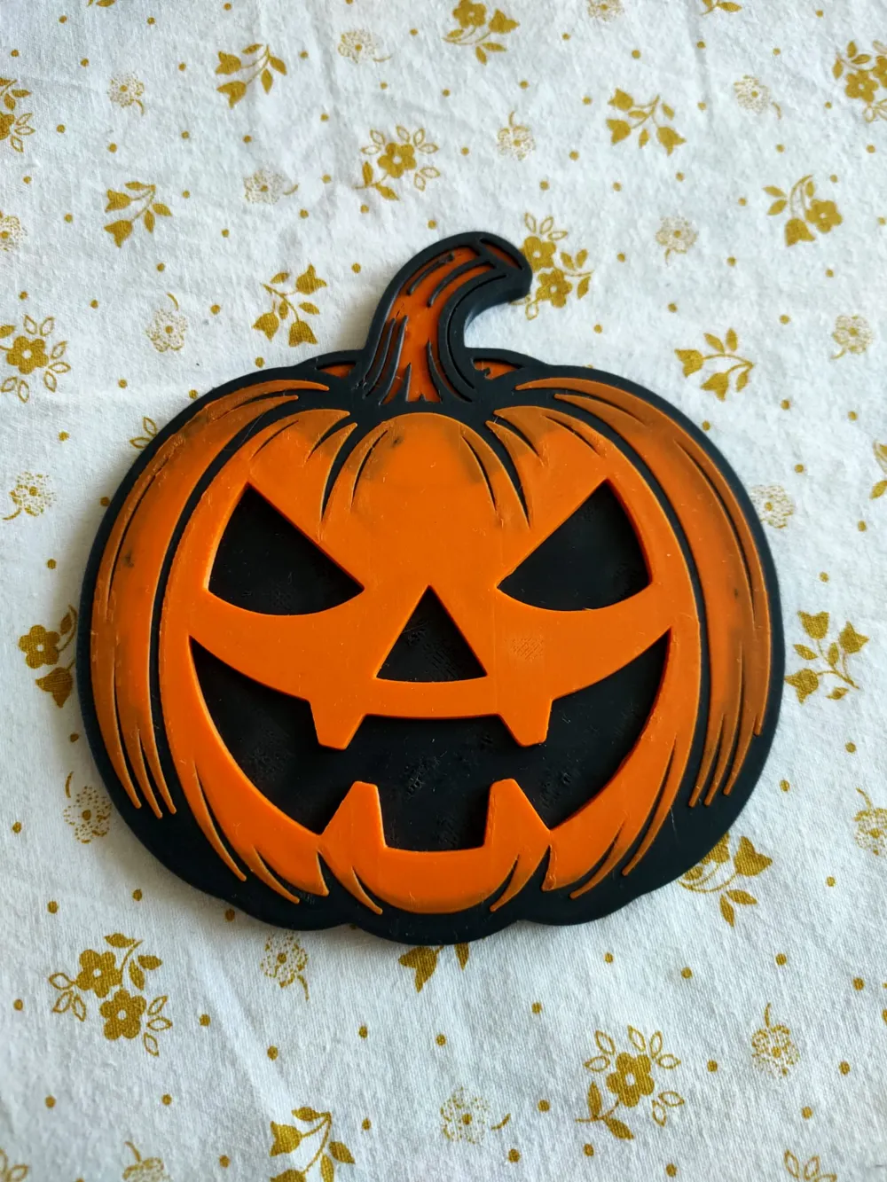 Pumpkin halloween decorative 2D model by Rumpo_xs MakerWorld: Download ...