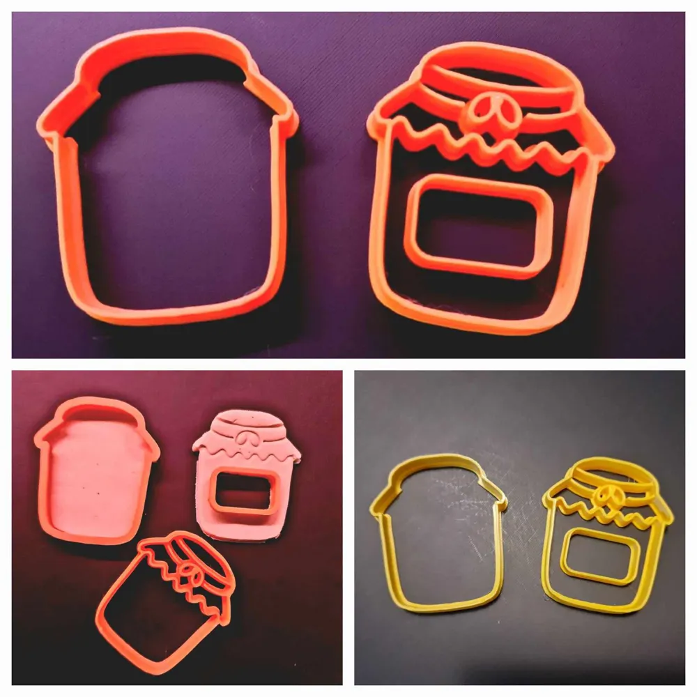Jam jar Cookie cutter by Gmerelas and Lu.Po. - MakerWorld