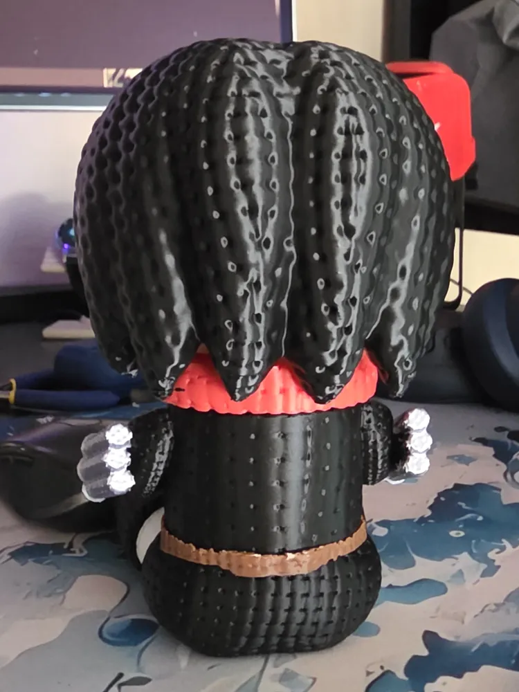 Mikasa Ackerman - Tricoté - Lance Foudroyante - Modèle d'Impression 3D ...