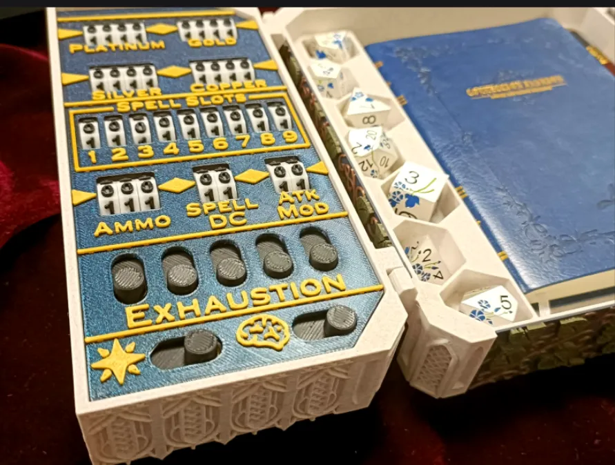 Chest of Superior Tracking - Elven Theme - Free 3D Print Model - MakerWorld
