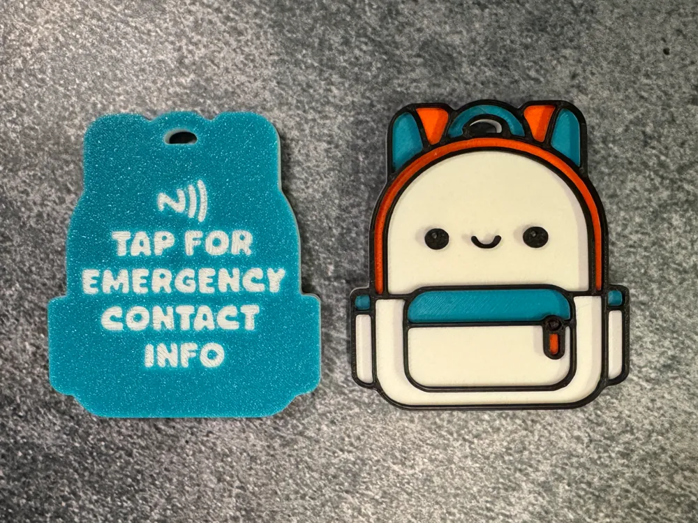 Cute Kawaii Kids NFC Emergency Contact NFC Tags by Amoodybish ...