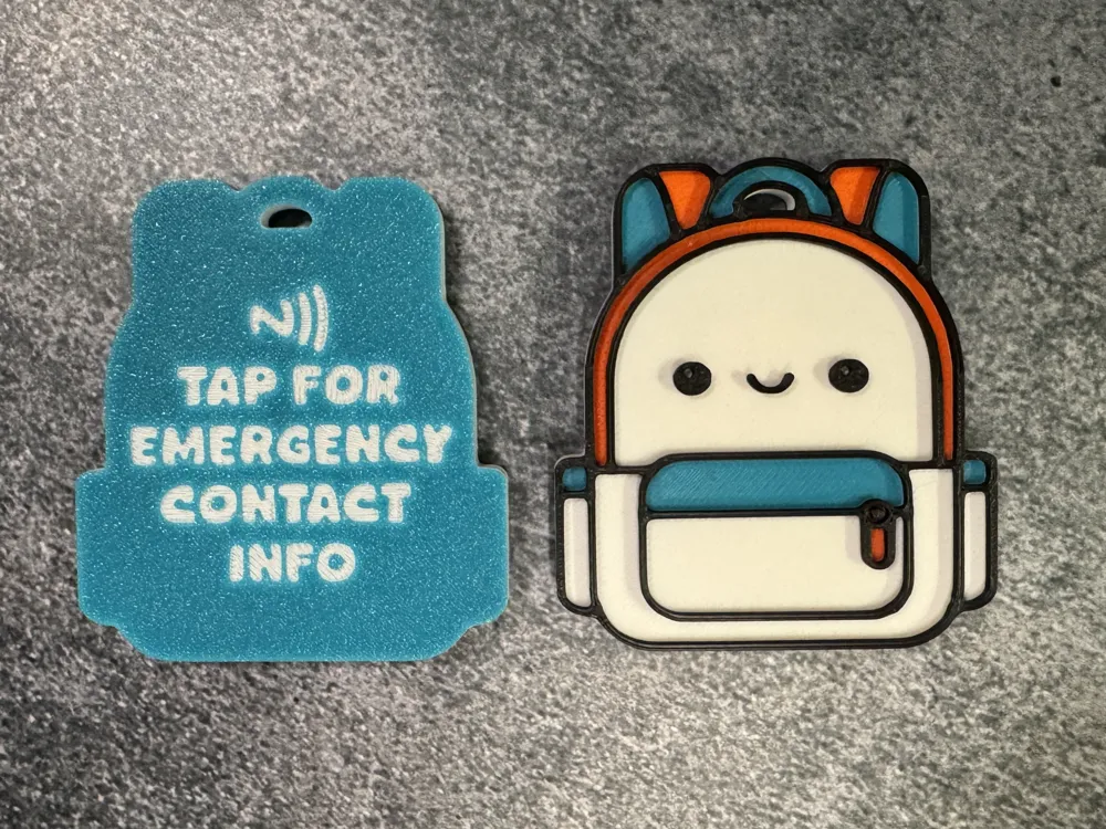 Cute Kawaii Kids NFC Emergency Contact NFC Tags by Amoodybish ...