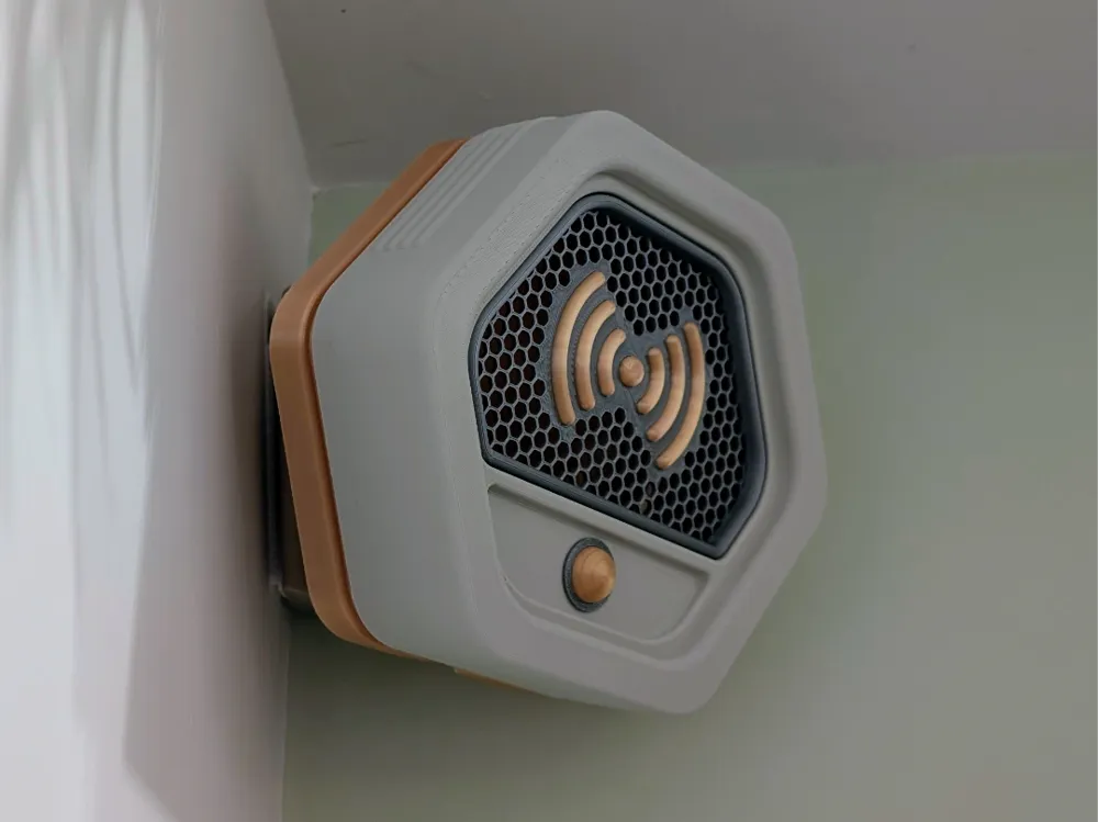 Retro Hex Speaker Cover for Google/Nest Mini by OOMS 3D MakerWorld ...