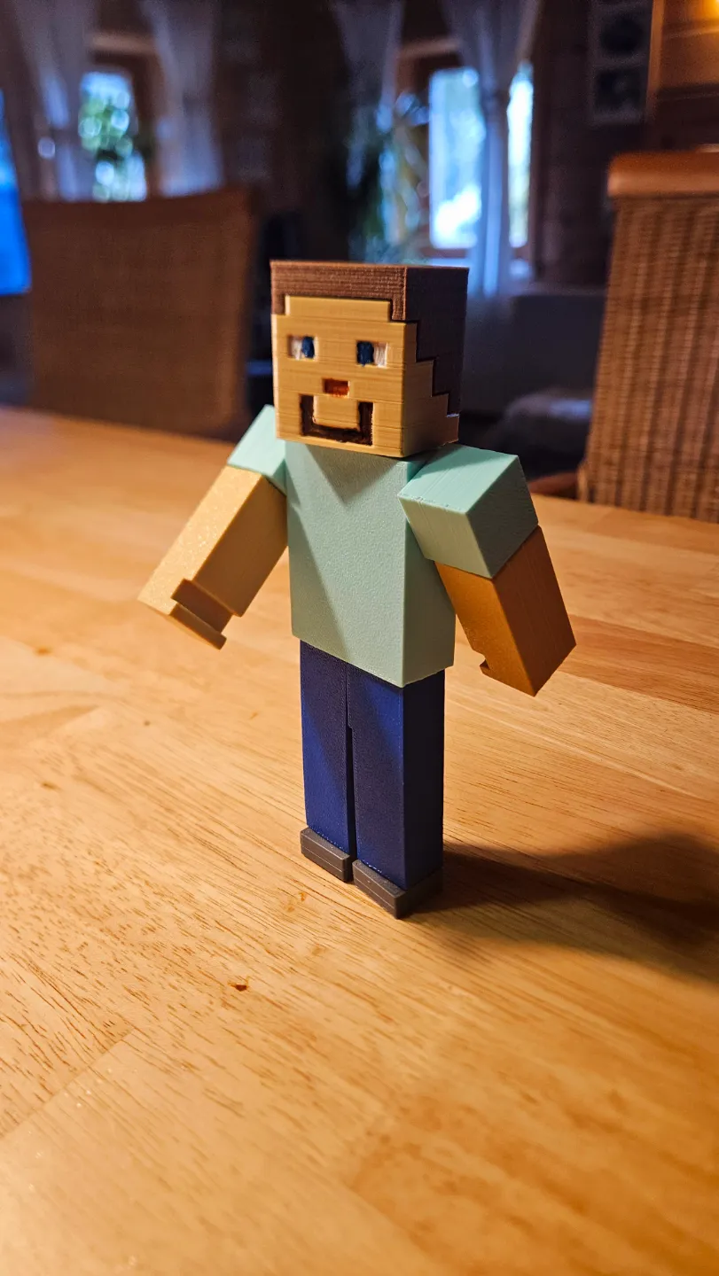 Minecraft Figur Steve + Schwert /minecraft steve by 3D_Onkel MakerWorld ...